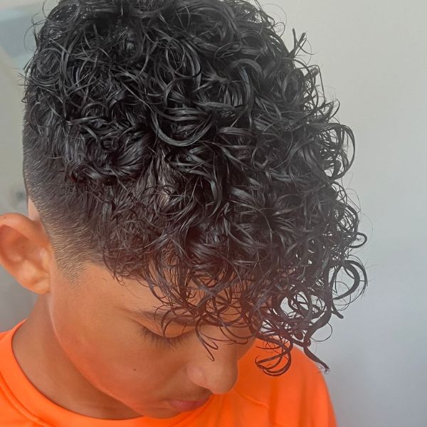 Men's and Teen Perms | Headfirst Hair Salon Leeds | 2024 Trends