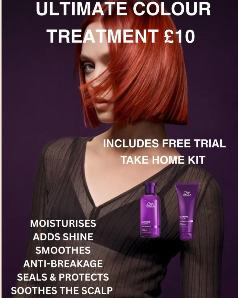 £10 Wella Ultimate Color Treatment | Headfirst Salon Leeds